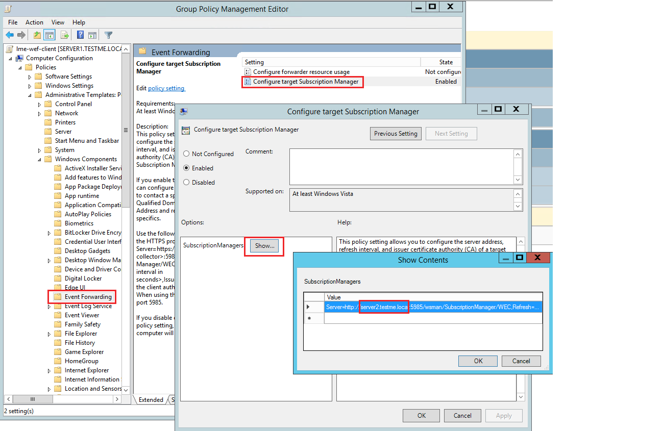 SIEM - Guide to Windows Event Logs Auditing and Forwarding